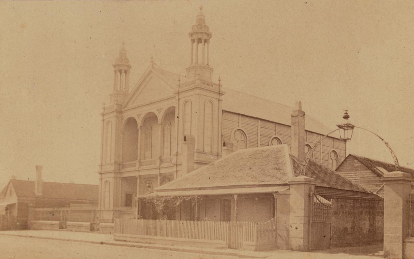 The Iron Church, Macquarie Street, Sydney | State Library of NSW