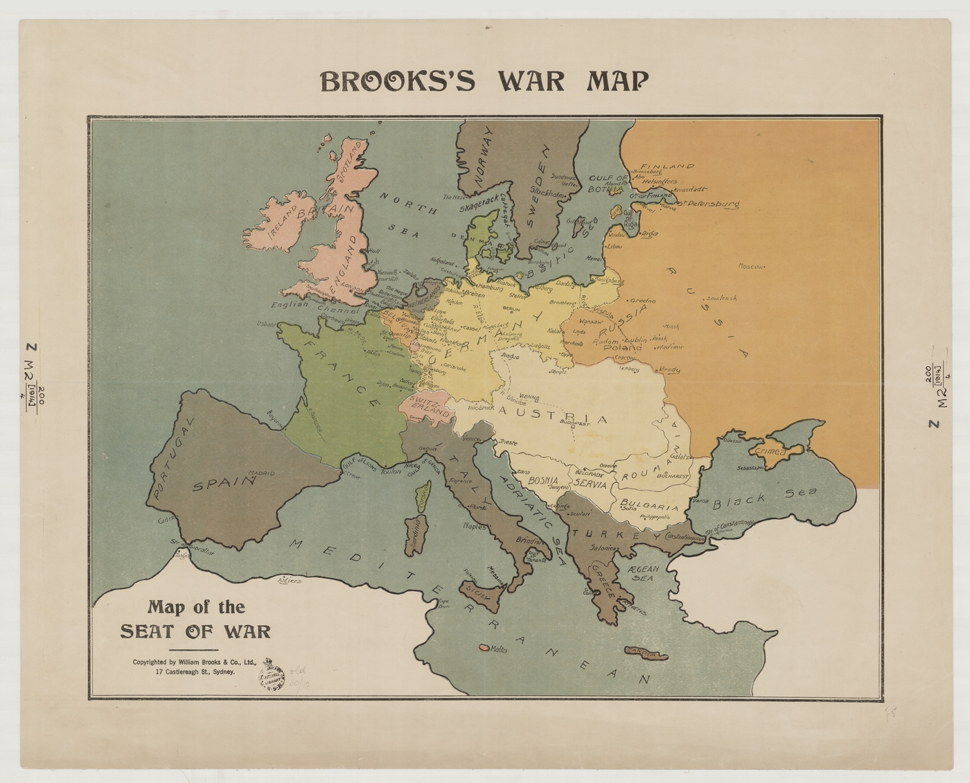 Mapping the war | State Library of NSW