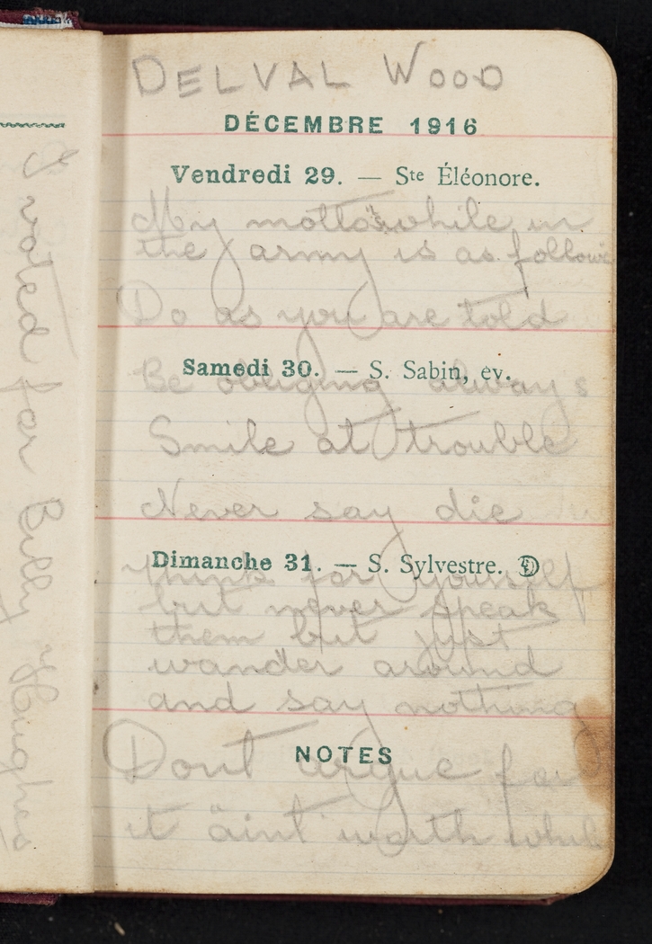World War I diaries | State Library of NSW